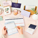 'happiness' Weekly Planner Desk Pad By Martha Brook ...