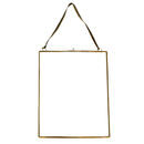 Antique Brass Hanging Photo Frame By Posh Totty Designs Interiors ...