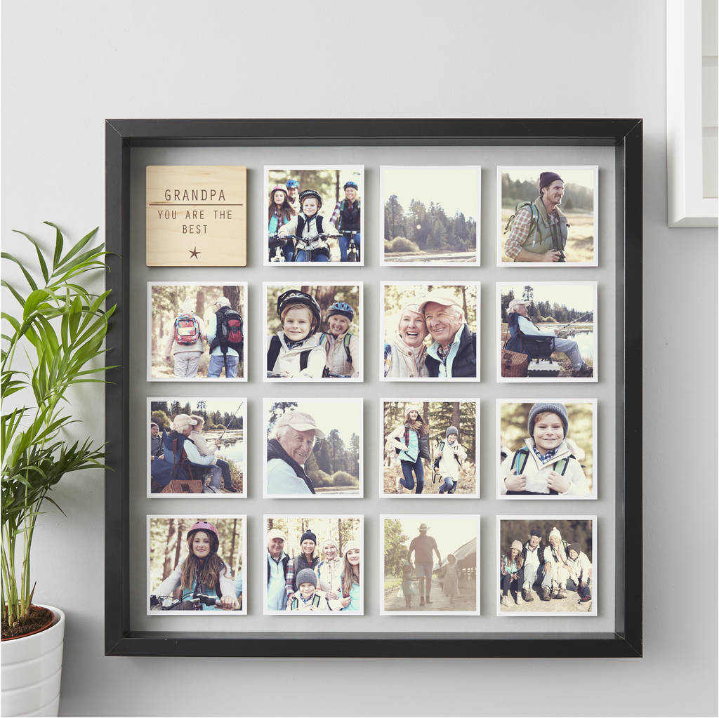 framed personalised grandpa print by sophia victoria joy ...