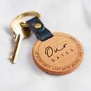 Personalised Dates To Remember Keyring By Create Gift Love ...
