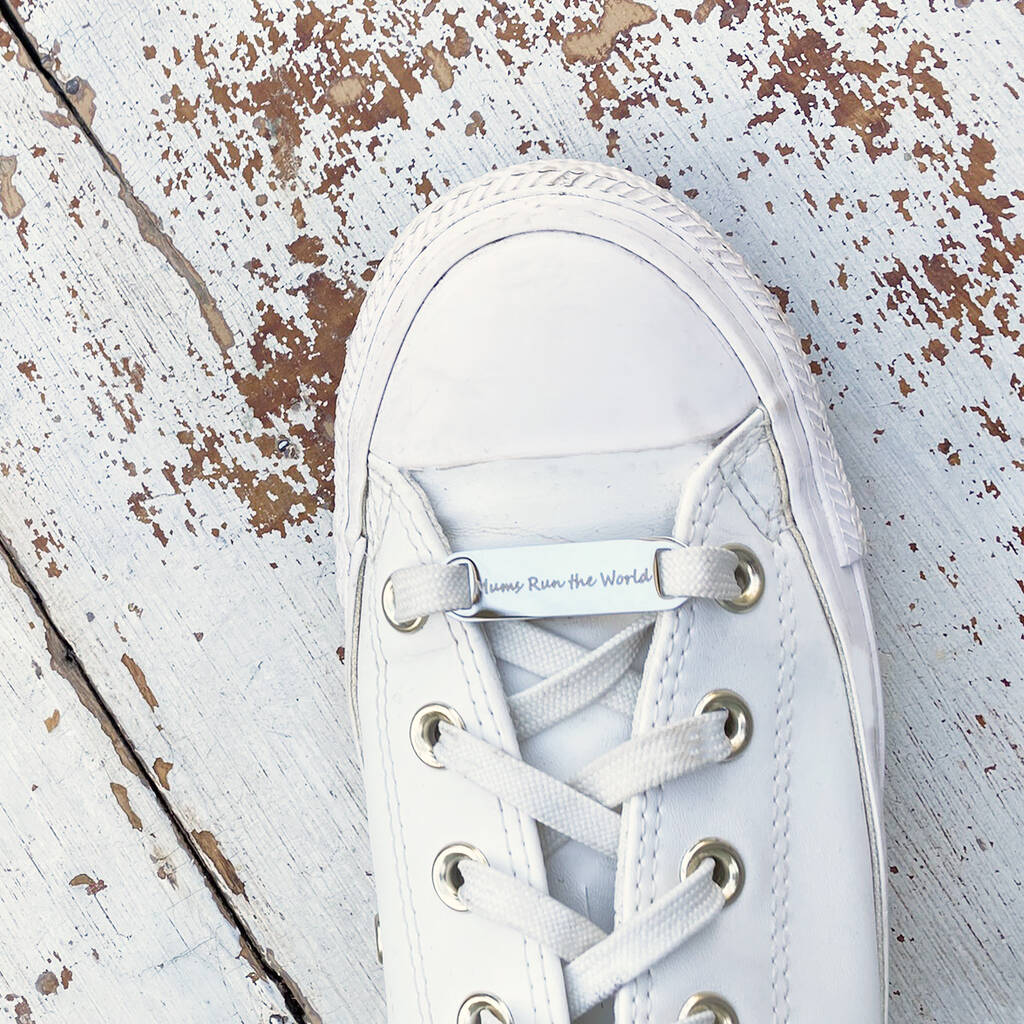 Personalised Mum's Sport Shoe Tags By Me and My Sport