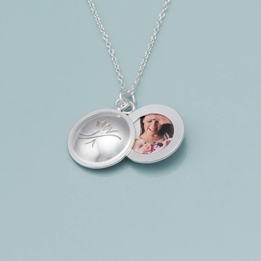 mini round locket by elizabeth designs | notonthehighstreet.com