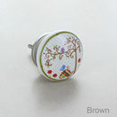 Birds Garden Ceramic Door Knobs By G Decor | notonthehighstreet.com