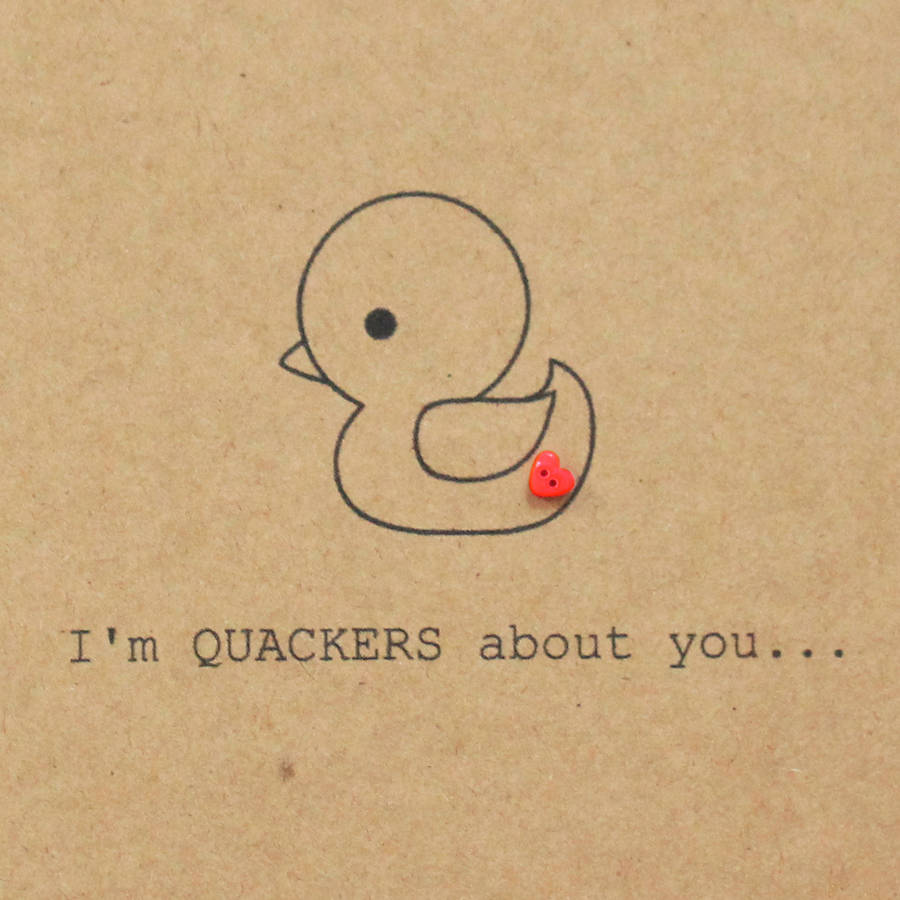 'i'm Quackers About You' Card By Miss Shelly Designs ...
