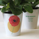personalised poppy memorial christmas decoration by so close ...