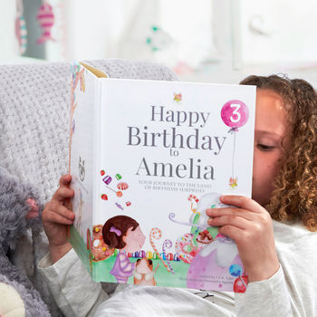 Personalised Happy Birthday Keepsake Book By My Given Name ...
