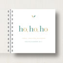 Personalised 'ho, Ho, Ho' Christmas Small Notebook By Designed ...