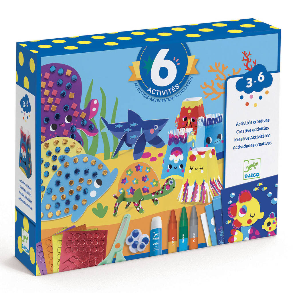 Multi Activity Kit Seaside Delights Craft Box By Crafts4Kids ...