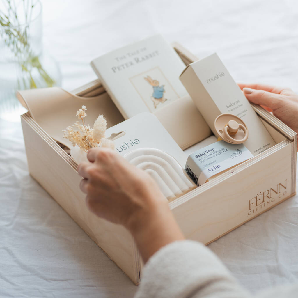 The New Baby Welcome Gift Hamper By FËRNN Gifting Co