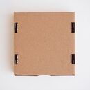 Brown Kraft Gift Box With Gold Leaf Heart By Kabinshop ...