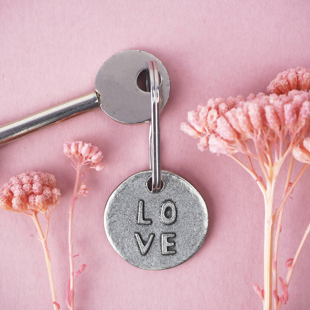 'Love' Keyring By Kutuu | notonthehighstreet.com