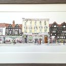 Farnham High Street 'the Borough' By Chris Gent Illustration ...