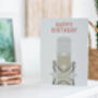 Microphone Birthday Card | Music Greetings Card By Thirty Forest ...