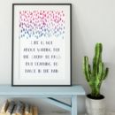 Dance In The Rain Print By Izzy & Pop | notonthehighstreet.com