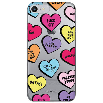 Love Heart Phone Case For iPhone By Talk & Tell | notonthehighstreet.com