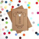 'tiny human' funny new baby card by bettie confetti ...