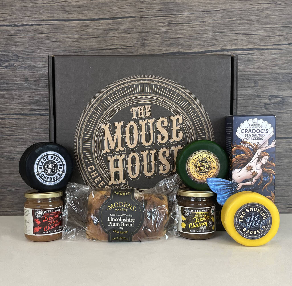 Cheese And Chutney Hamper By The Mouse House Cheese Co By The Mouse ...