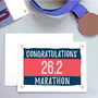 Congratulations Marathon Card By Art Of Your Success ...