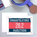 Congratulations Marathon Card By Art Of Your Success ...
