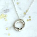 personalised two ring russian necklace by posh totty designs ...