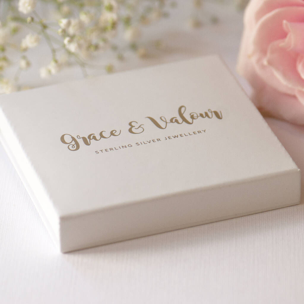 Heather Gold And Silver Flower Necklace By Grace & Valour ...