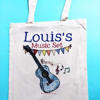 Personalised Music Bag By Alice Palace | notonthehighstreet.com