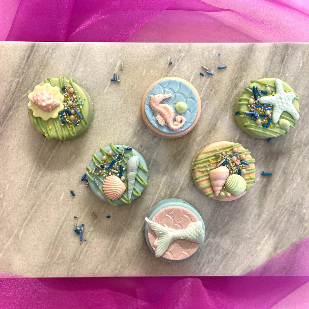 Mermaid Coated Oreo Gift Box By La Di Da Sweet Treats ...