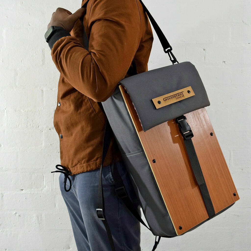 Woodsack Slim Backpack By Goodstart Jones | notonthehighstreet.com