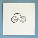 Handmade Bike Card By Chapel Cards | notonthehighstreet.com