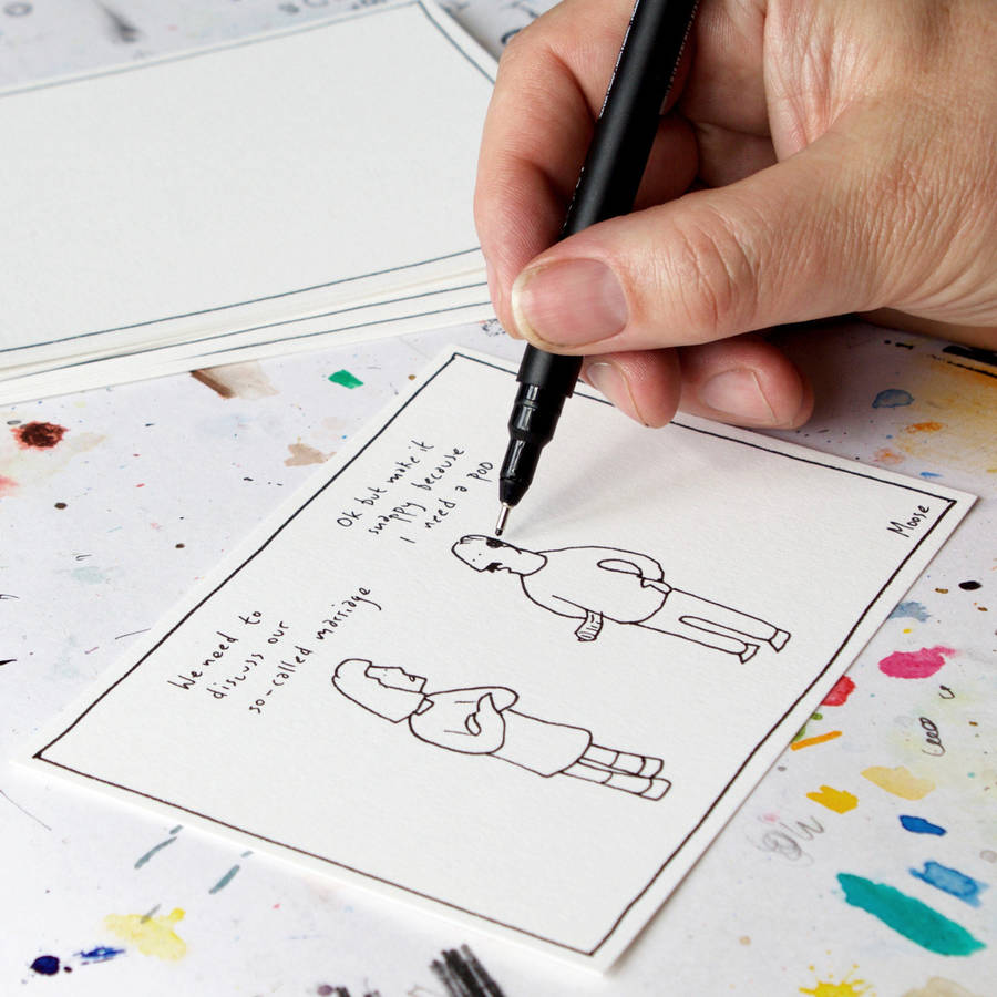So Called Marriage Cartoon By World of Moose | notonthehighstreet.com