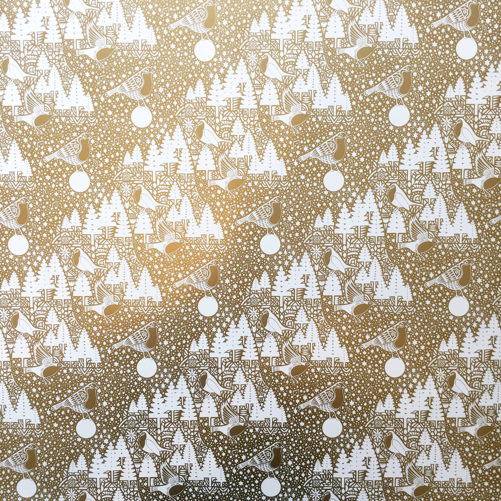 Gift Wrapping Paper Understory By Prism of Starlings ...