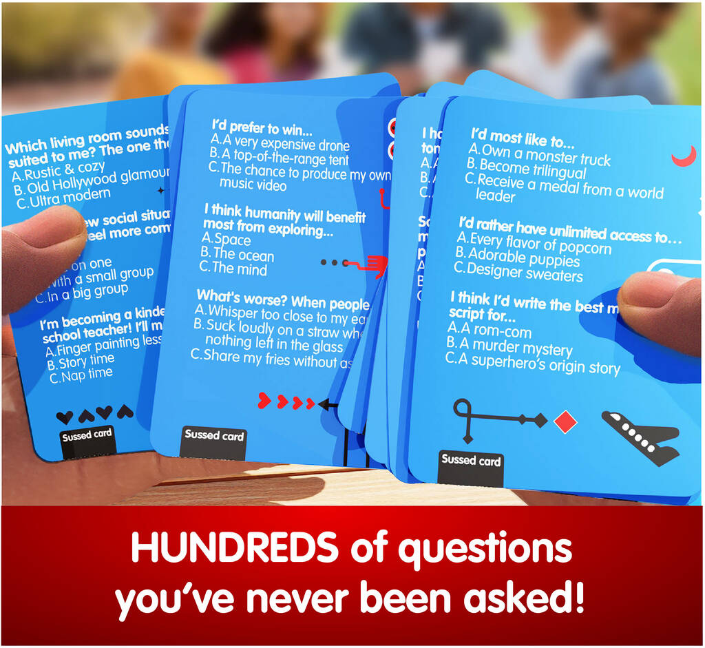 Sussed Game Of Wacky Choices: 690 Question Mega Bundle By Games to Get