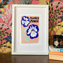 Flower Power Print By Lora O'Callaghan | notonthehighstreet.com