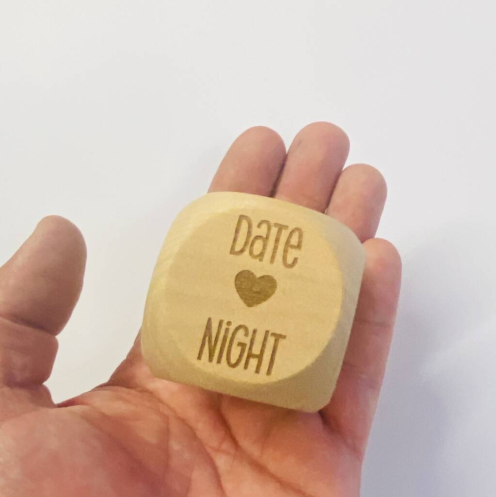 Personalised Date Night Decision Dice By Crafty Meys ...