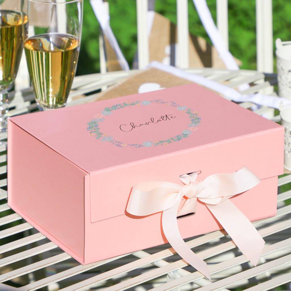Personalised Secret Message Bridesmaid Gift Box By Dibor ...