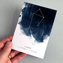 Libra Constellation Zodiac Star Sign Birthday Card By Dig The Earth ...