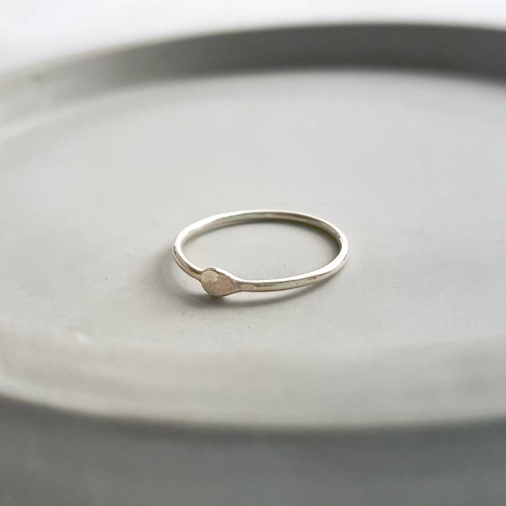 Dainty Sterling Silver Ring By Anna Calvert Jewellery ...