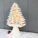 Light Up White Wooden Tree By Pink Pineapple Home & Gifts ...