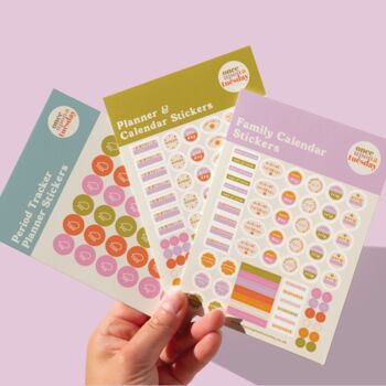 Planner And Calendar Stickers By Once Upon a Tuesday ...