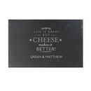 Personalised Cheese Makes Life Better Slate Cheeseboard By Blackdown ...