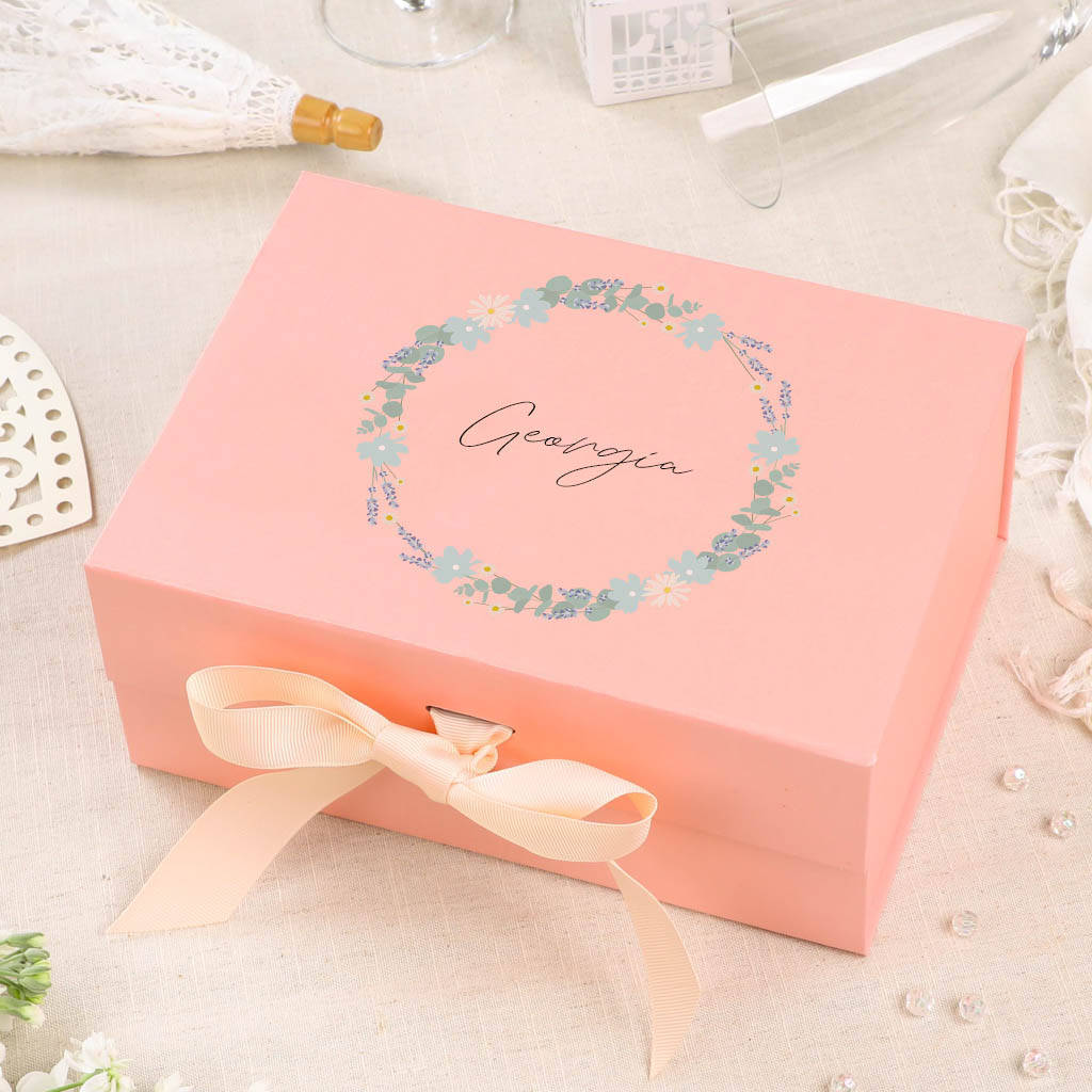 Personalised Secret Message Bridesmaid Gift Box By Dibor ...