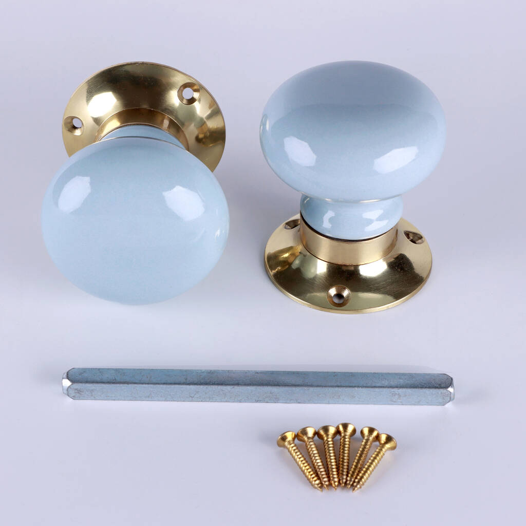 G Decor The Brassworks Edit Light Grey Set Of Handcrafted Ceramic ...