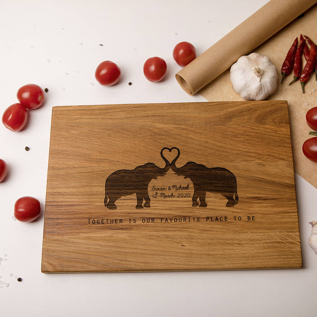 Elephant Love Board By Natural Gift Store | notonthehighstreet.com
