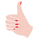 A Big Thumbs Up, Positive Vibes, Self Isolation Card By Loveday Designs ...