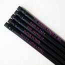 Baking Pencil Set: Flour Power By Bettie Confetti | notonthehighstreet.com