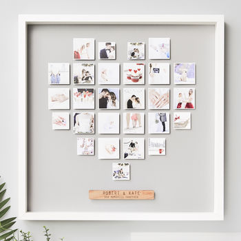 Personalised Framed Heart Photo Print By Sophia Victoria Joy ...