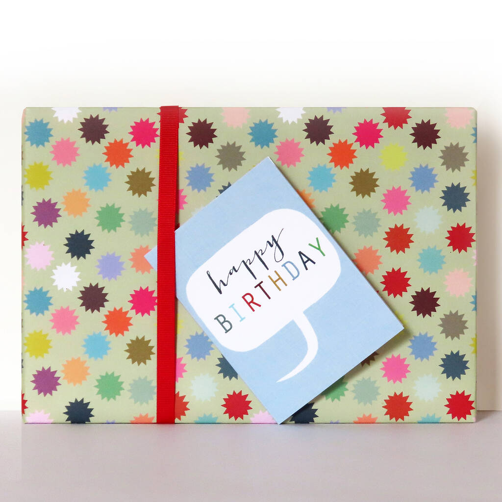 Mini Bubble Happy Birthday Card By Kali Stileman Publishing