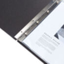 Leather Embossed Post Portfolio Folder Album A4/A3 By My Folio ...