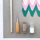 Paper Raindrop Wall Hanging Diy Kit By Carta & Wood ...
