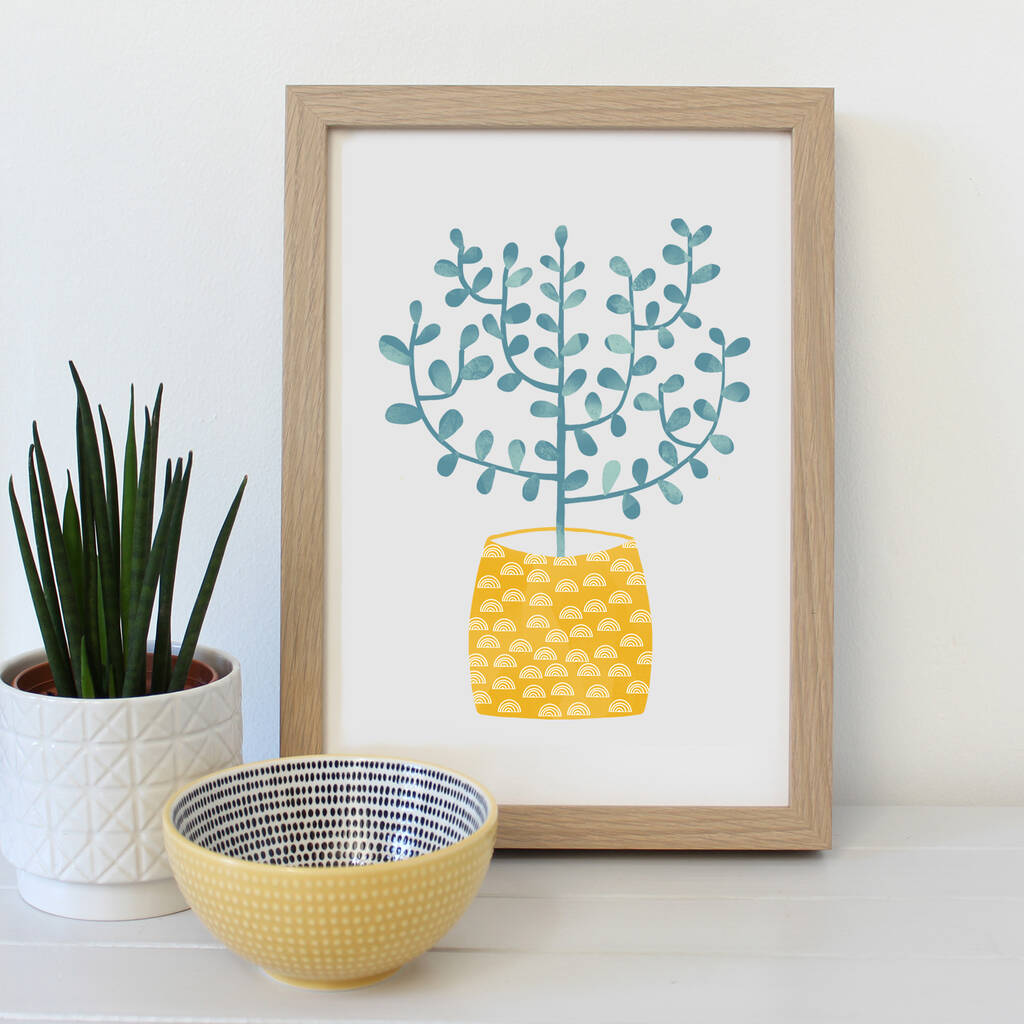 Potted Tree A4 Art Print By Louise Brainwood Notonthehighstreet potted-tree-a4-art-print-by-louise-brainwood-notonthehighstreet